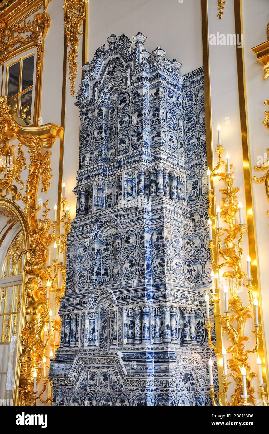 The Catherine Palace Stock Photo - Alamy