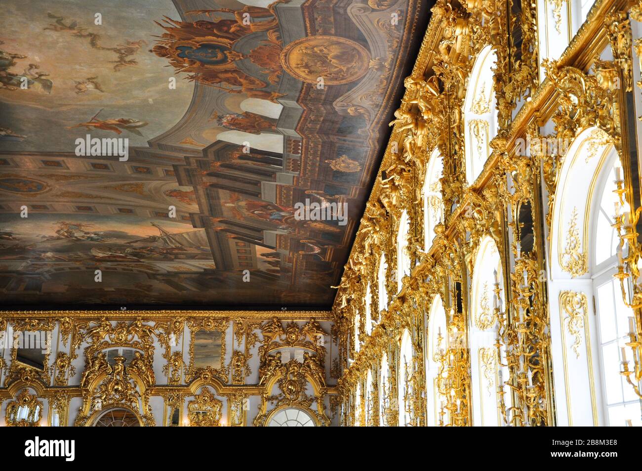The Catherine Palace Stock Photo - Alamy