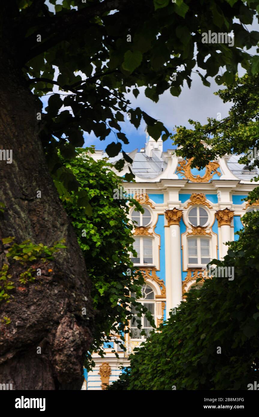 The Catherine Palace Stock Photo - Alamy