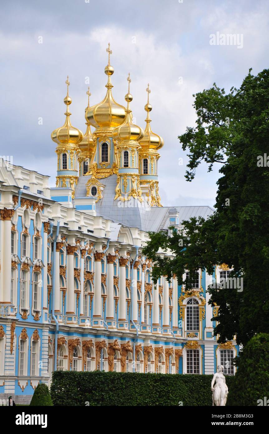 The Catherine Palace Stock Photo - Alamy