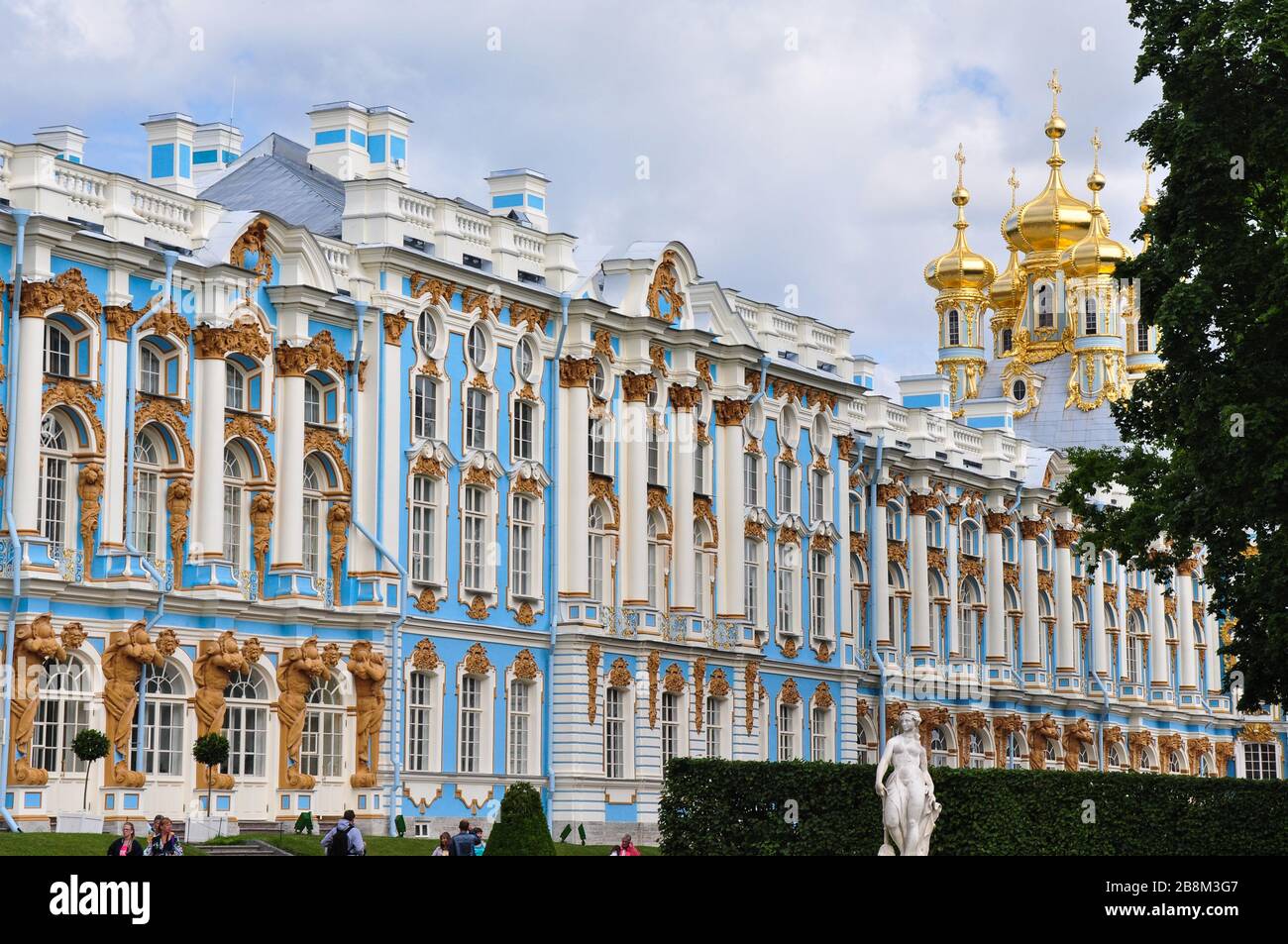 The Catherine Palace Stock Photo - Alamy