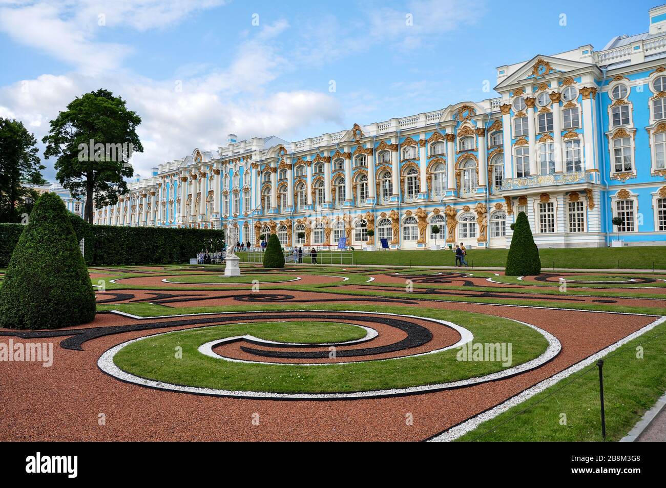 The Catherine Palace Stock Photo - Alamy