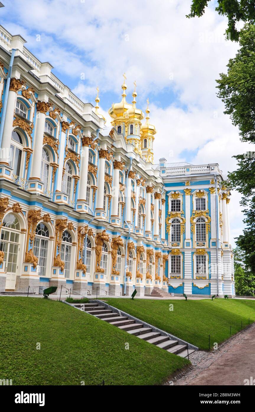 The Catherine Palace Stock Photo - Alamy