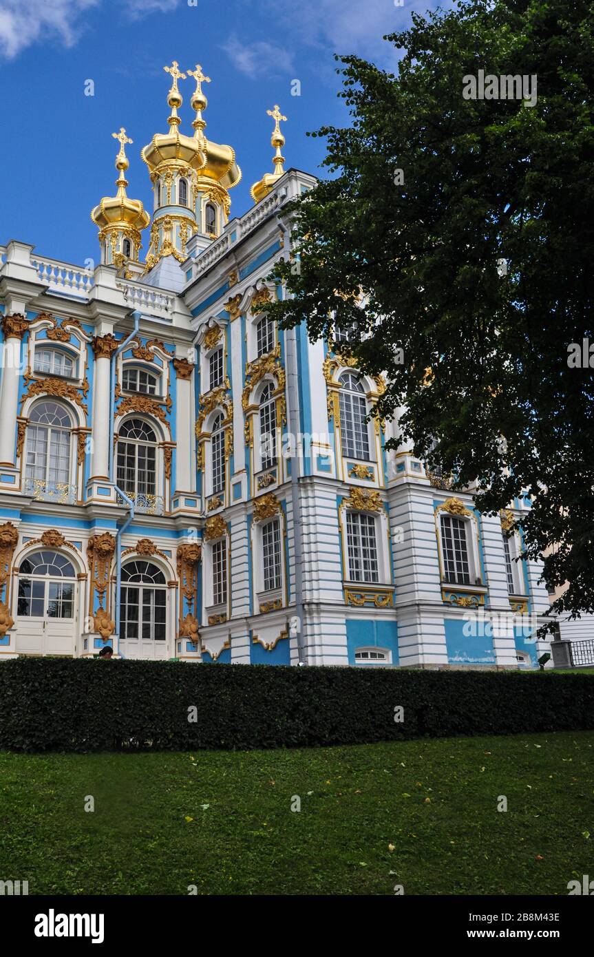 The Catherine Palace Stock Photo - Alamy