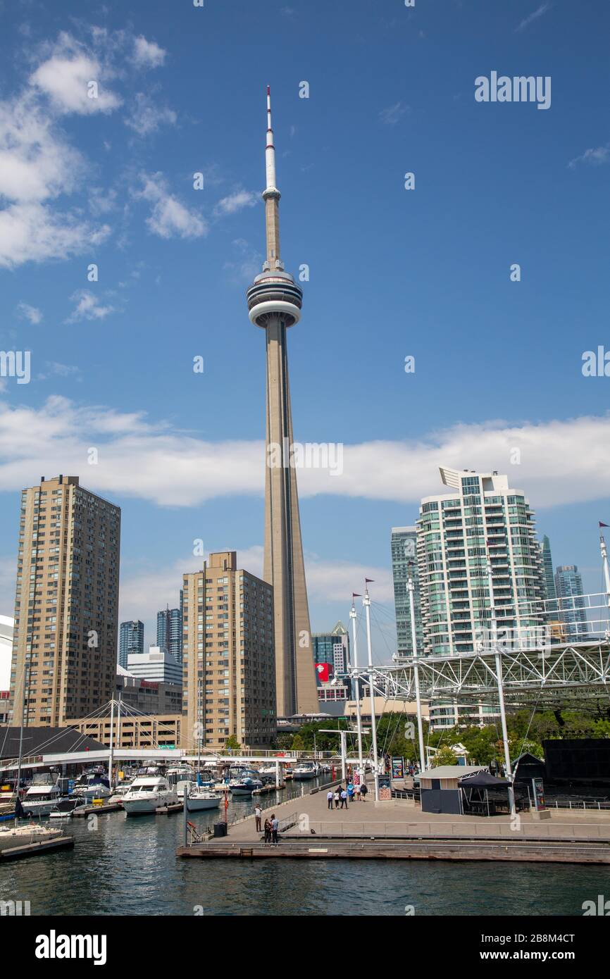 Sky Tower downtown Toronto Canada Stock Photo - Alamy