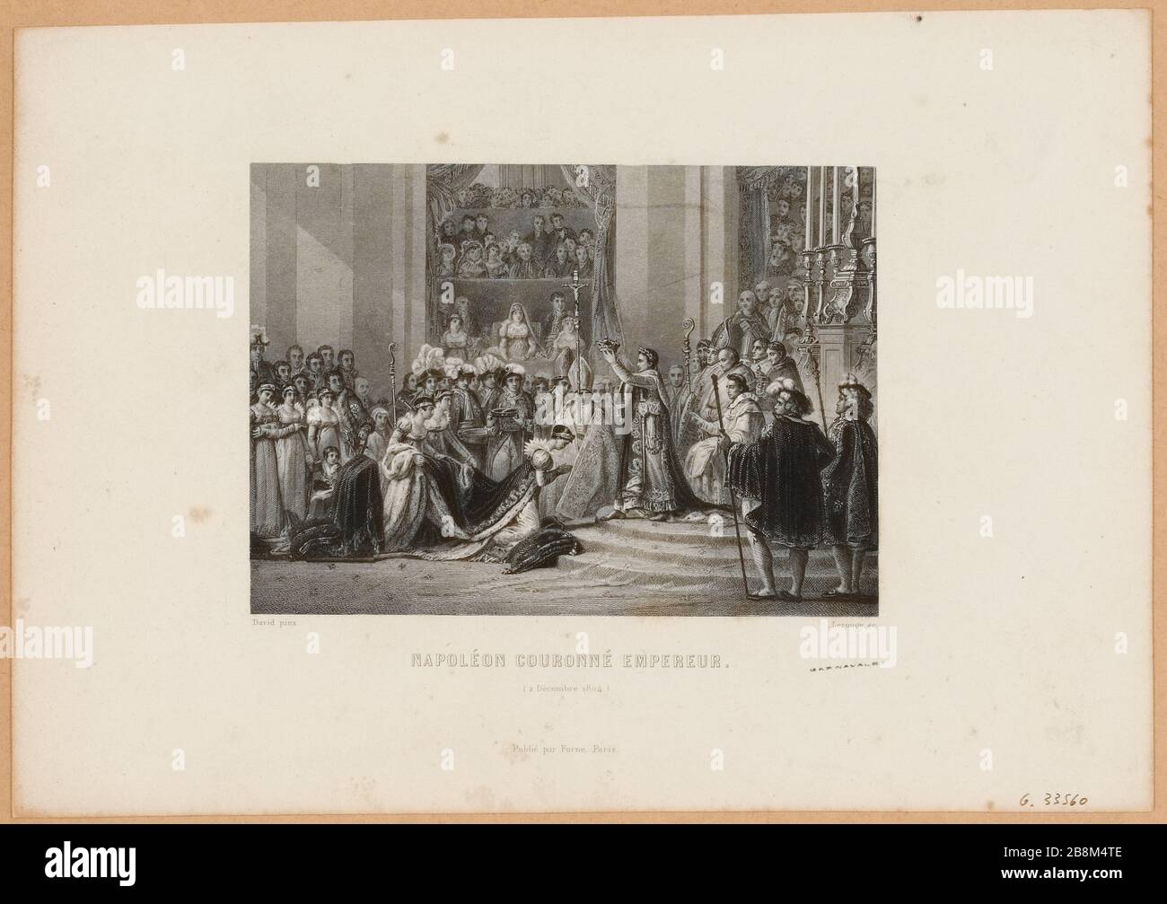 Napoleon crowned emperor / (December 2, 1804) (TI Stock Photo - Alamy
