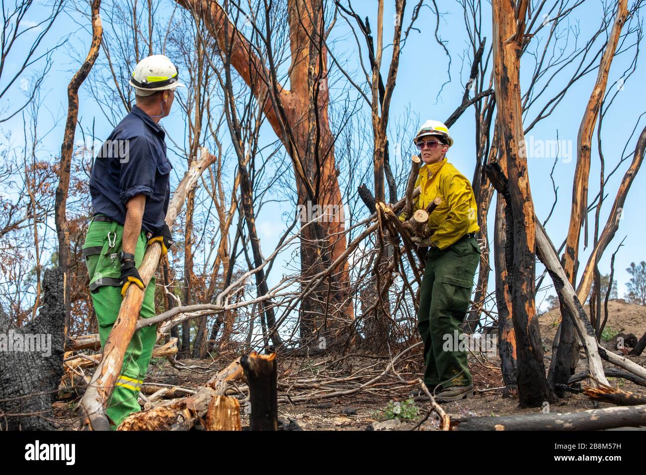 Australian firefighters hi-res stock photography and images - Alamy