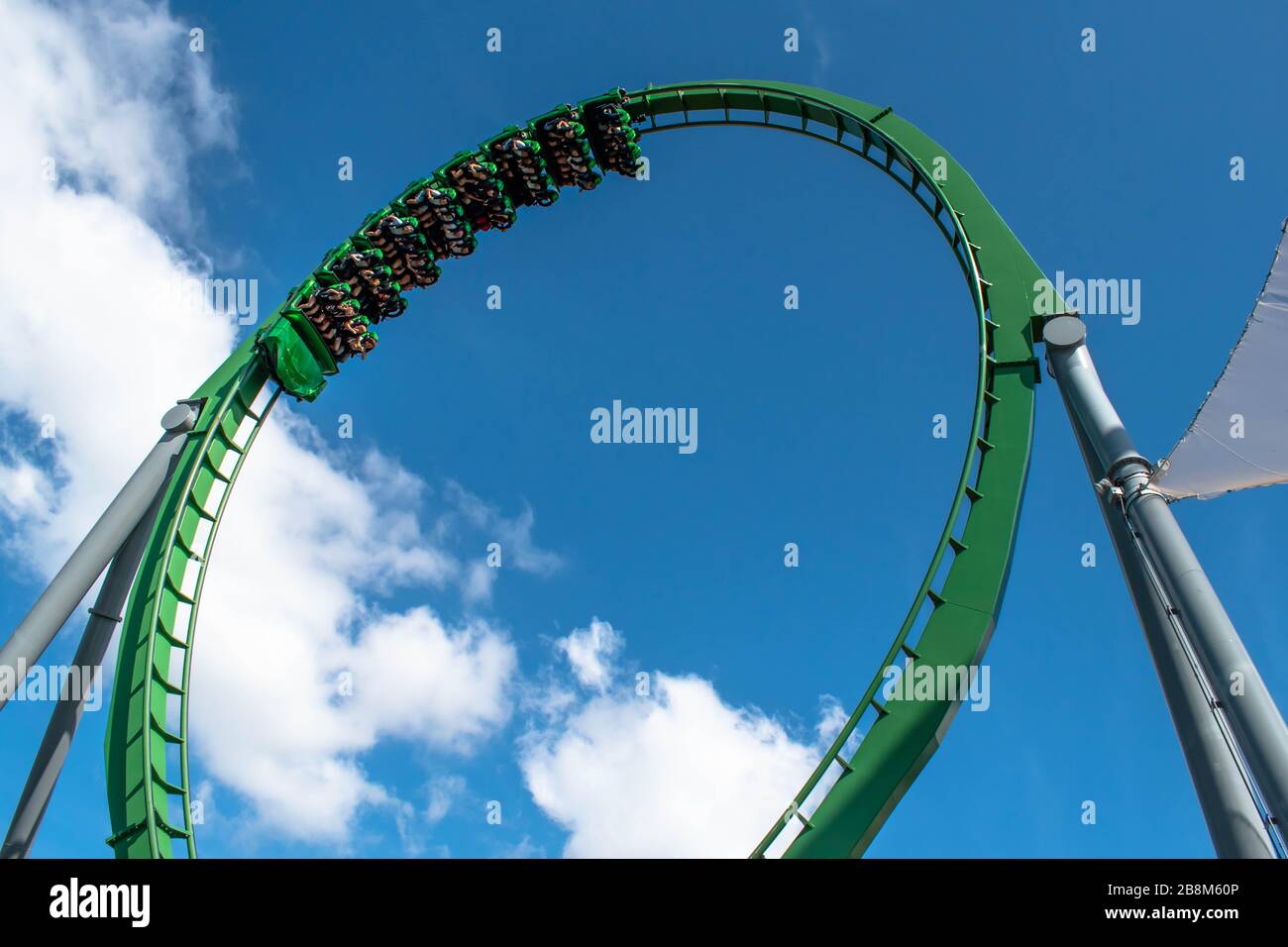Orlando, Florida. March 15, 2019. People enjoying amazing The ...