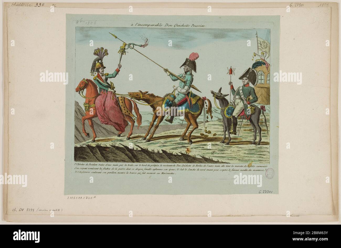 Don quichotte à cheval hi-res stock photography and images - Alamy