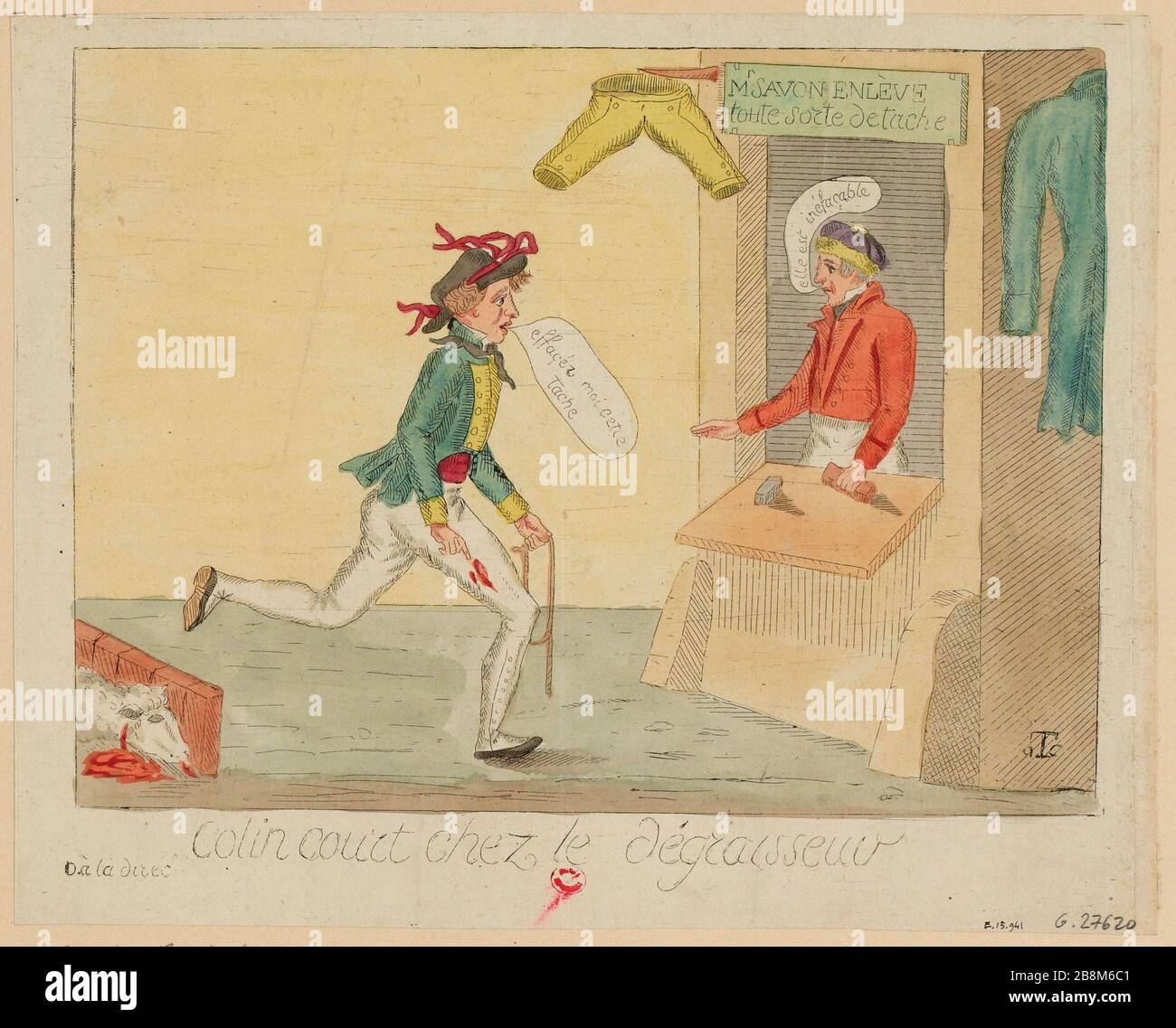 Colin short in the degreaser. (TI Stock Photo - Alamy