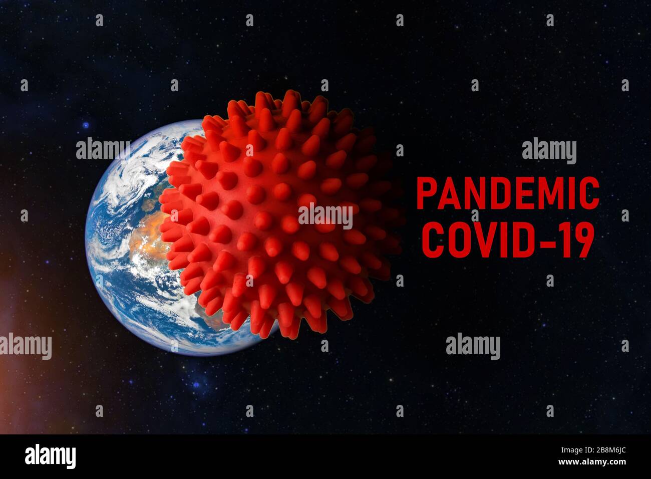 The concept of outbreak coronavirus Eclipse virus infection with foci ...