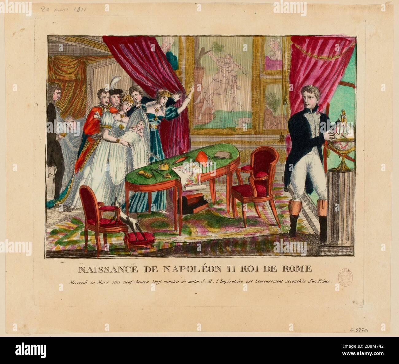 Birth of Napoleon II King of Rome (IT Stock Photo - Alamy