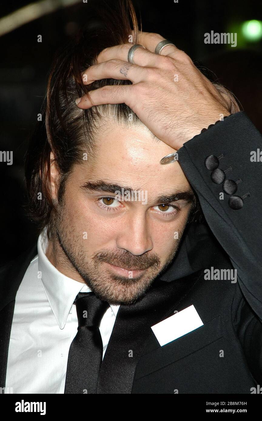 Colin Farrell at the World Premiere of "Alexander" held at Mann Grauman ...