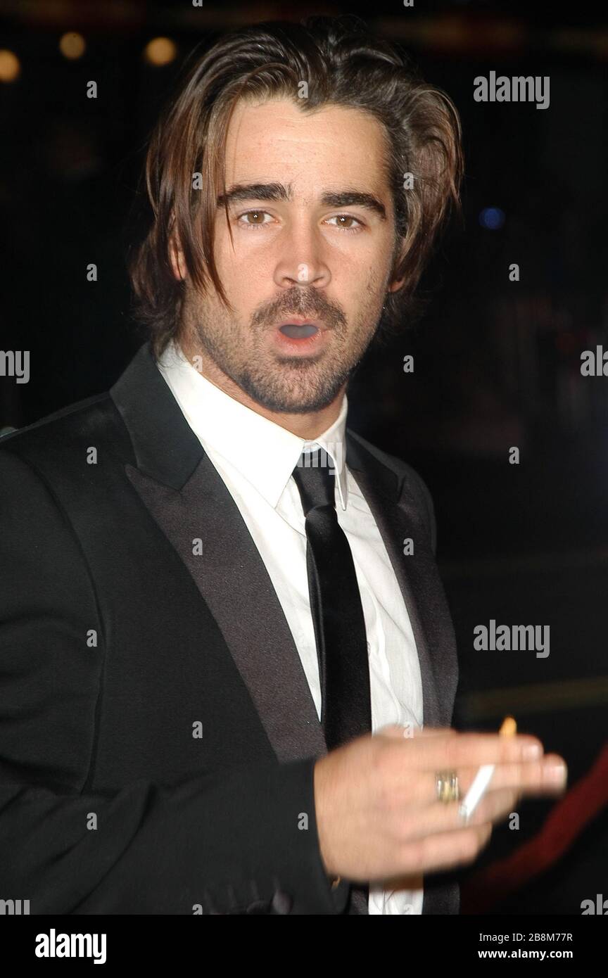 Colin Farrell at the World Premiere of "Alexander" held at Mann Grauman ...