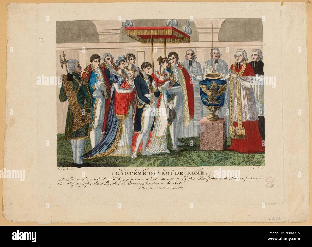 Baptism of King of Rome (IT Stock Photo - Alamy