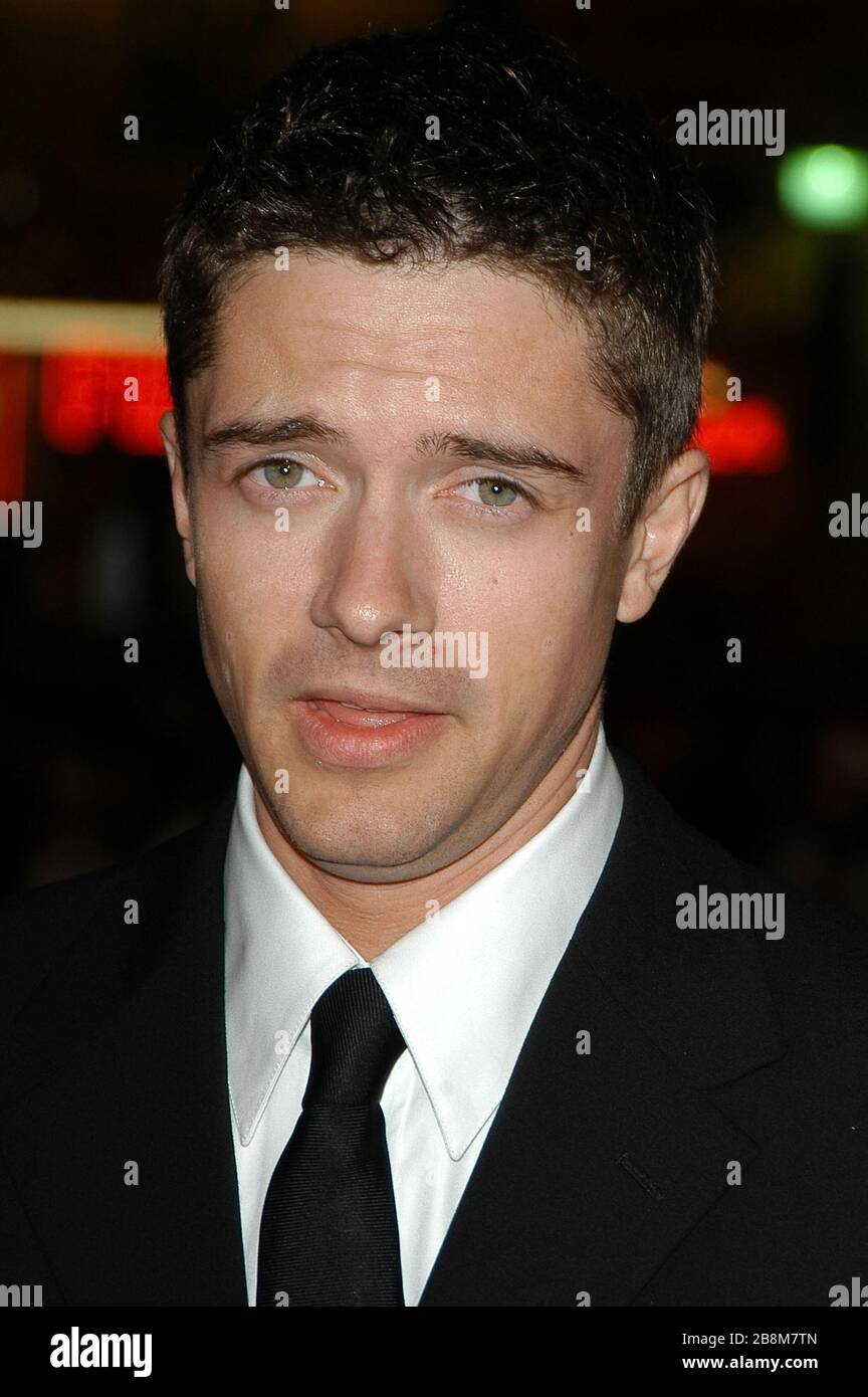 Topher Grace at the "Ocean's Twelve" Premiere held at Mann Grauman's ...