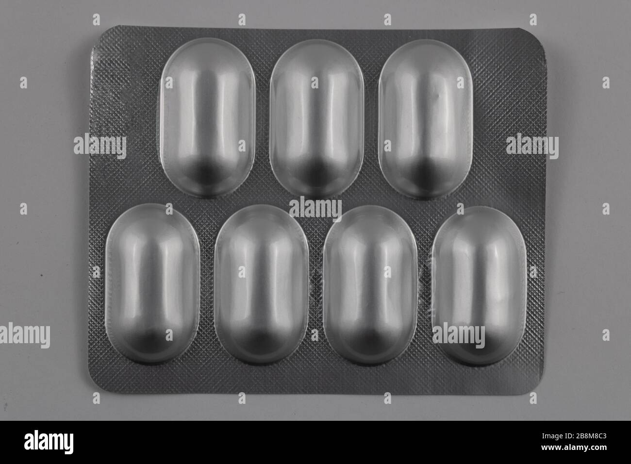 medicine tablet in capsules. photography of medicinal products Stock ...