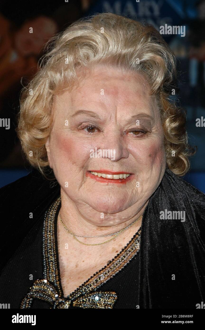 Rose Marie at the "Mary Poppins" 40th Anniversary Special Edition DVD ...