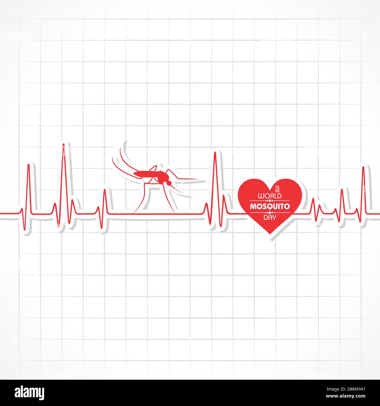 World Mosquito Day Design With Elegant Background stock vector Stock ...