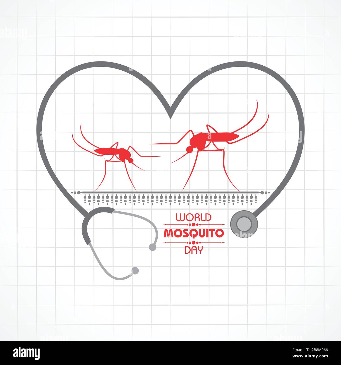 World Mosquito Day Design With Elegant Background stock vector Stock ...