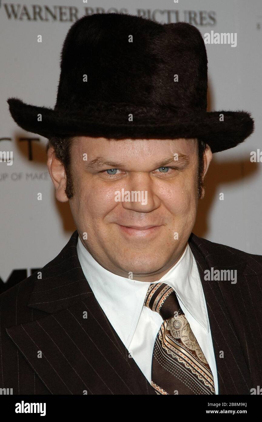 John C. Reilly at the Los Angeles Premiere of "The Aviator" held at ...