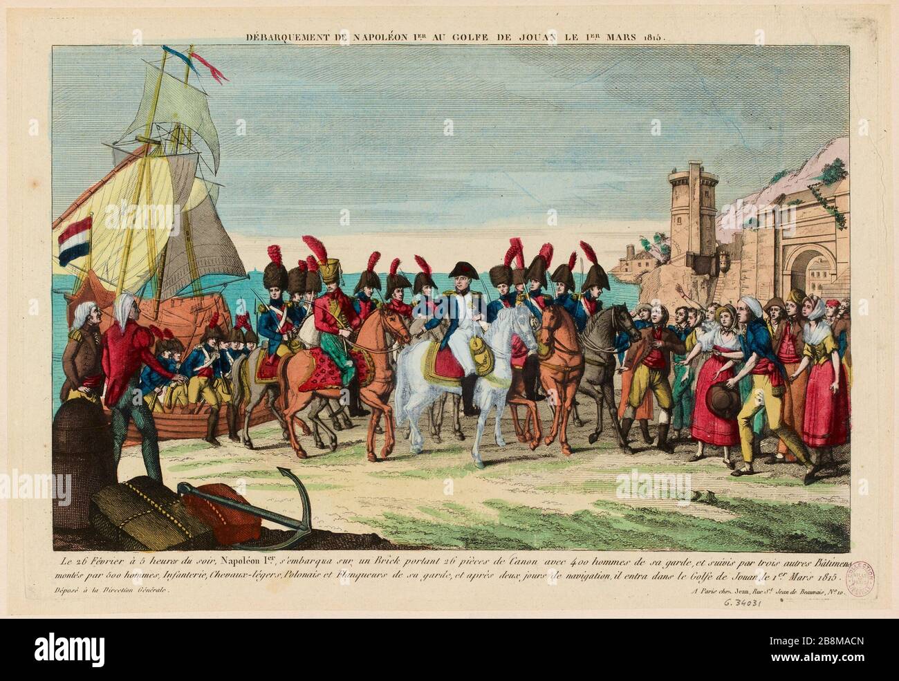 March 1815 napoleon hi-res stock photography and images - Alamy