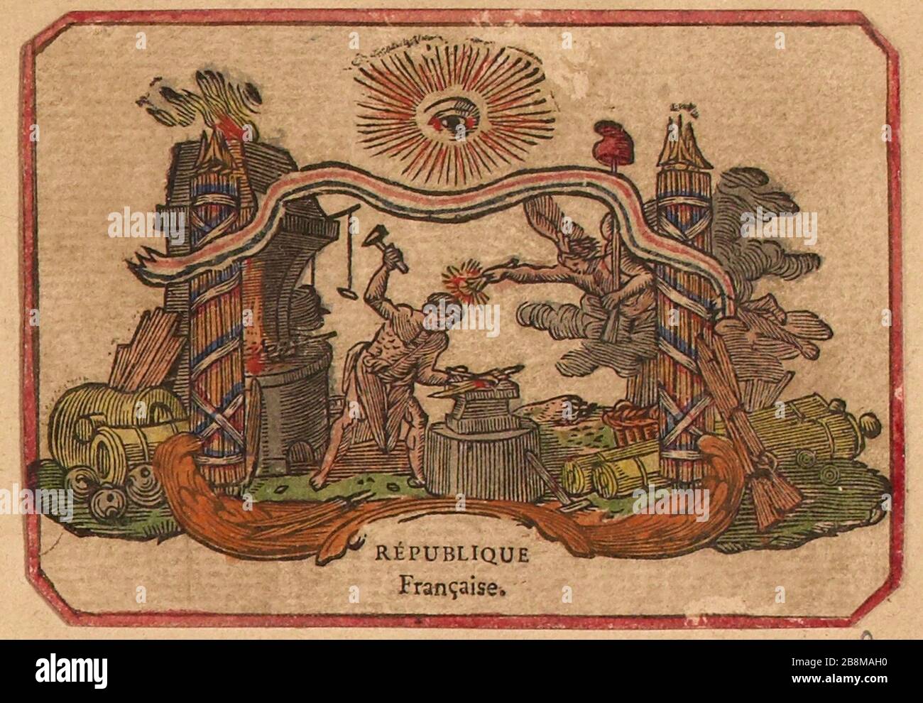 Map of an arms factory (TF Stock Photo - Alamy