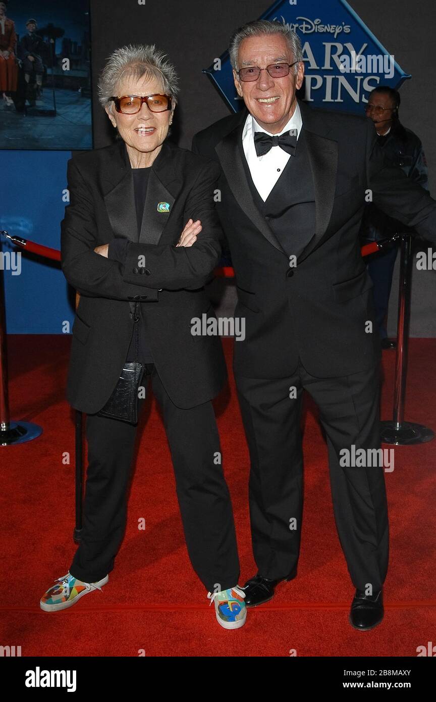 Choreographers Deedee Wood and Marc Breaux at the "Mary Poppins" 40th ...