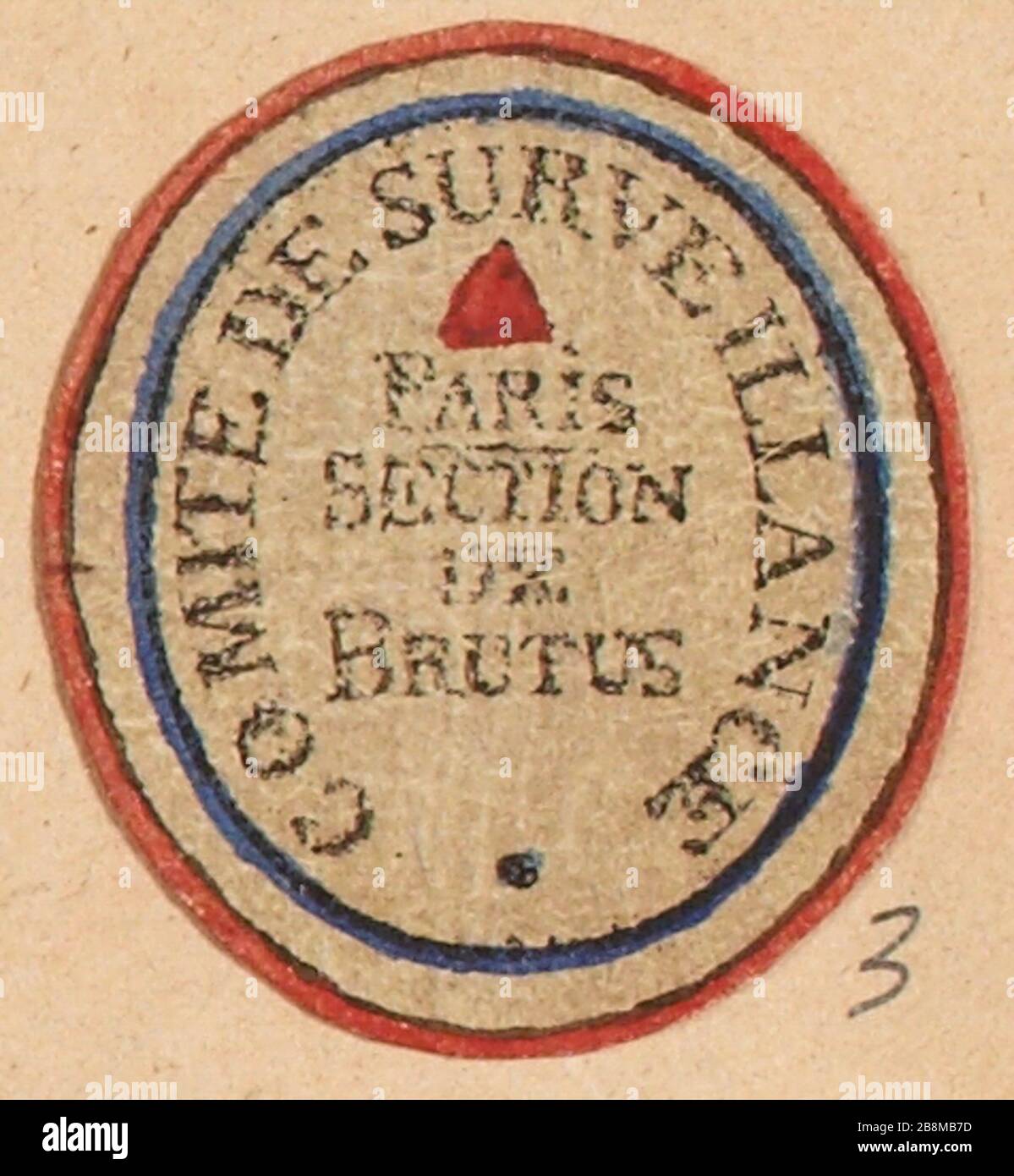 Attendance fee of the Supervisory Committee, Paris, Brutus section (TF ...