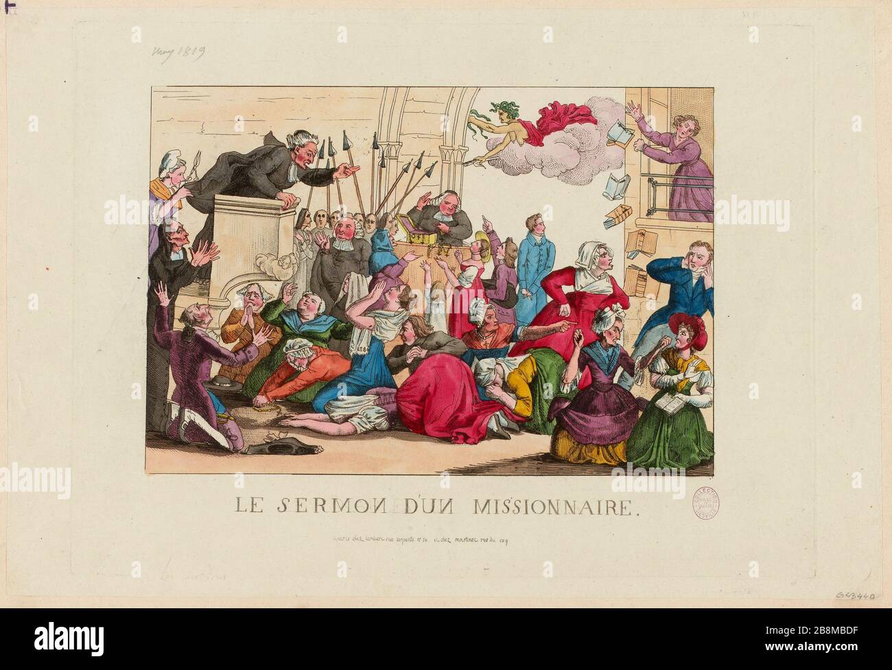 The sermon a mission (TI Stock Photo - Alamy