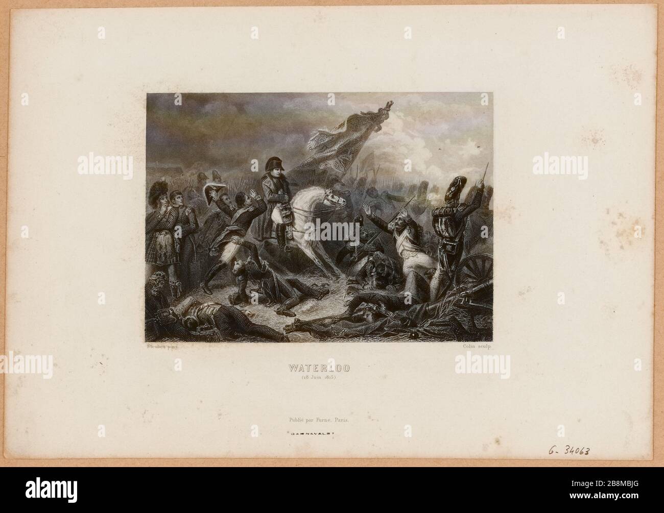 Waterloo (18 June 1815). (TI Stock Photo - Alamy