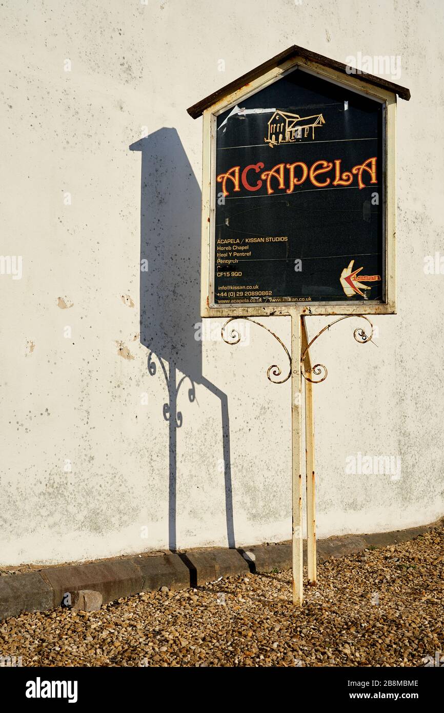 The Acapela Studio in Pentyrch near Cardiff, South Wales Stock Photo ...