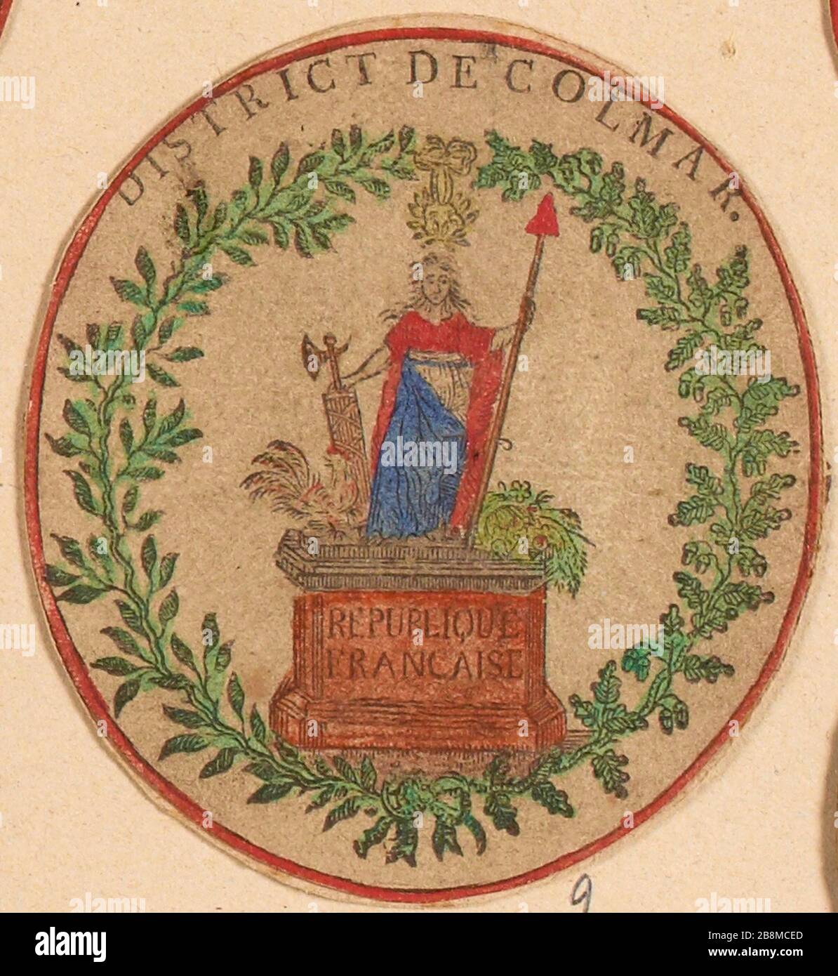 Colmar map hi-res stock photography and images - Alamy