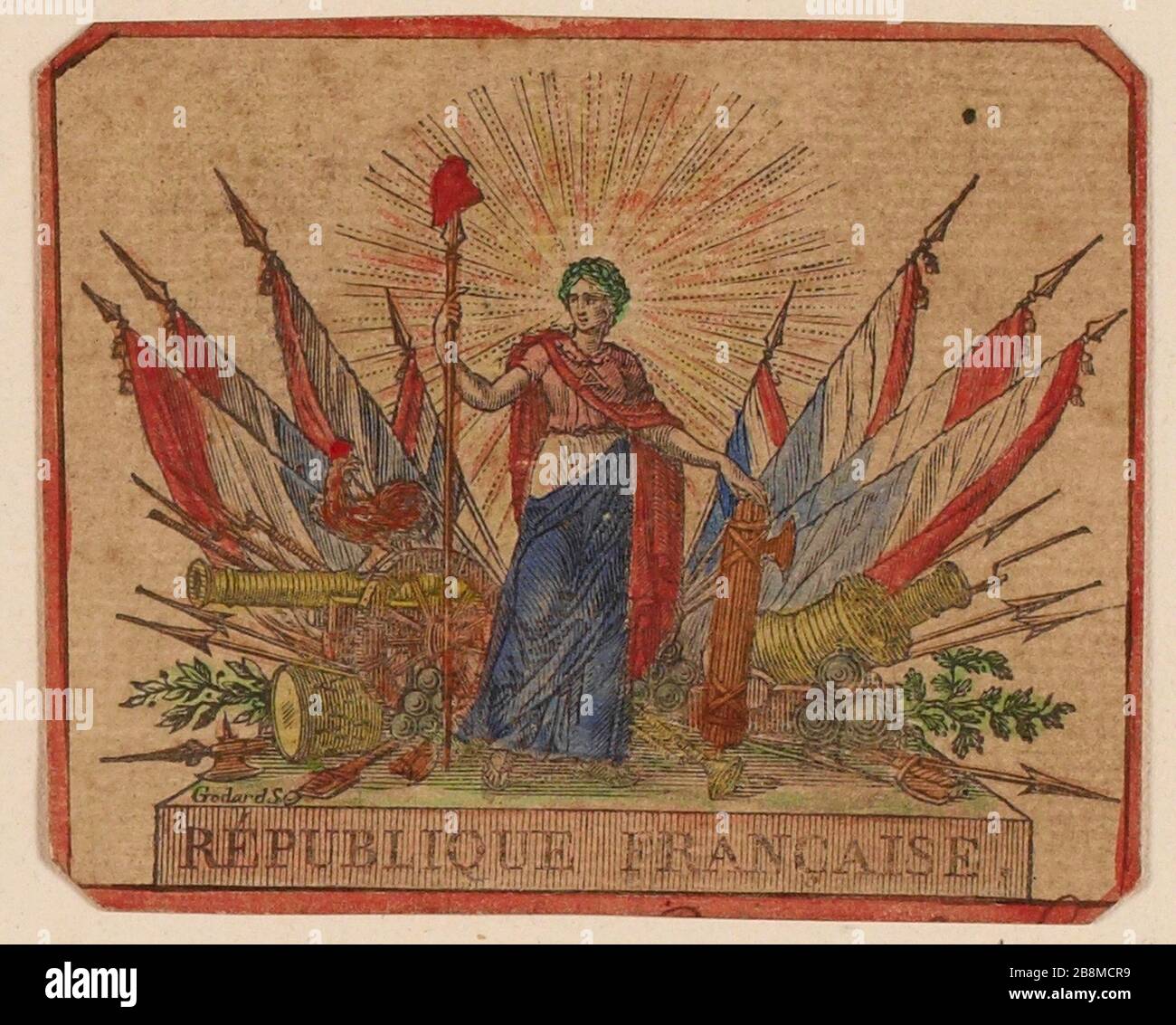 Military Vignette, French Republic (TF Stock Photo - Alamy