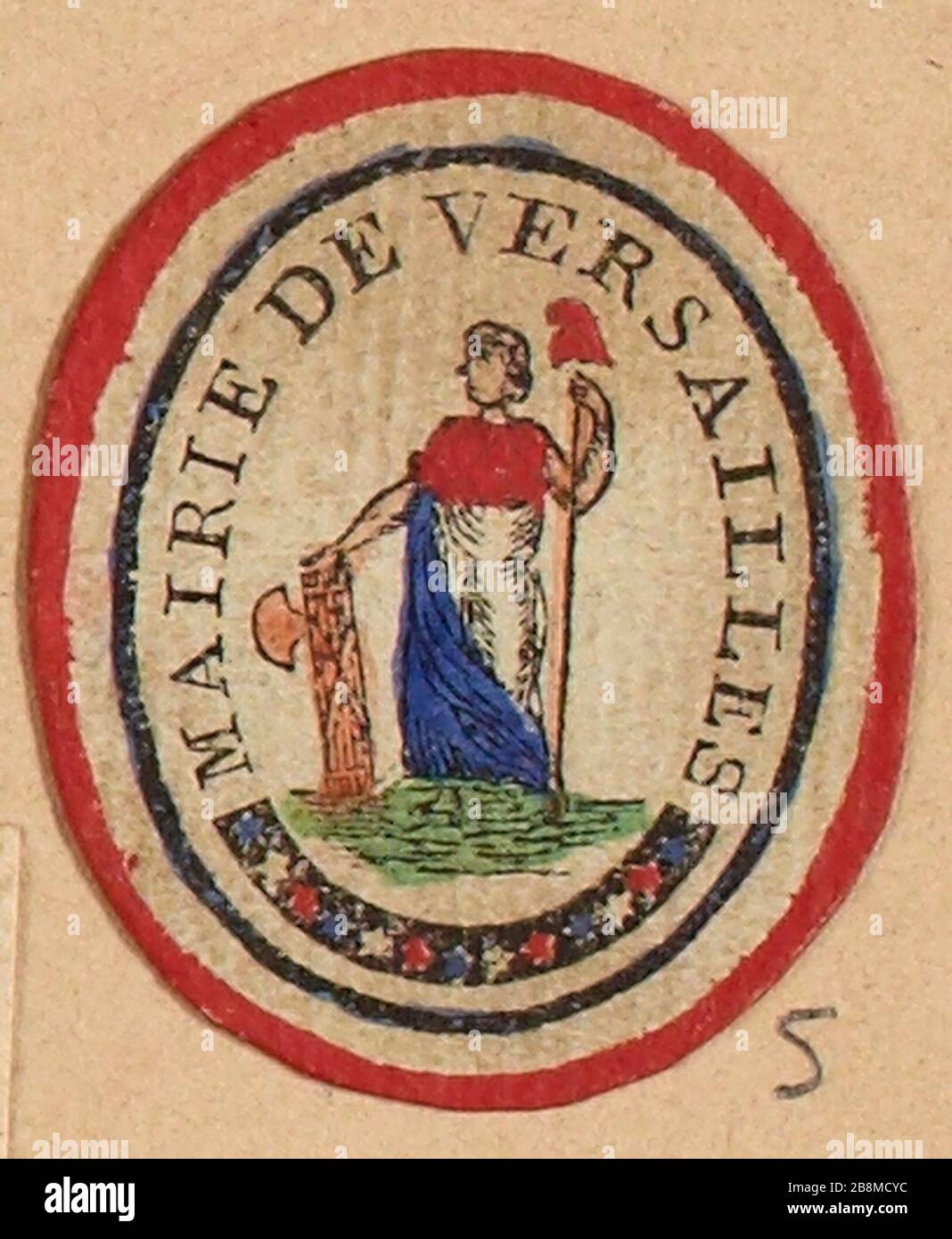 Token, mayor of Versailles (TF Stock Photo - Alamy