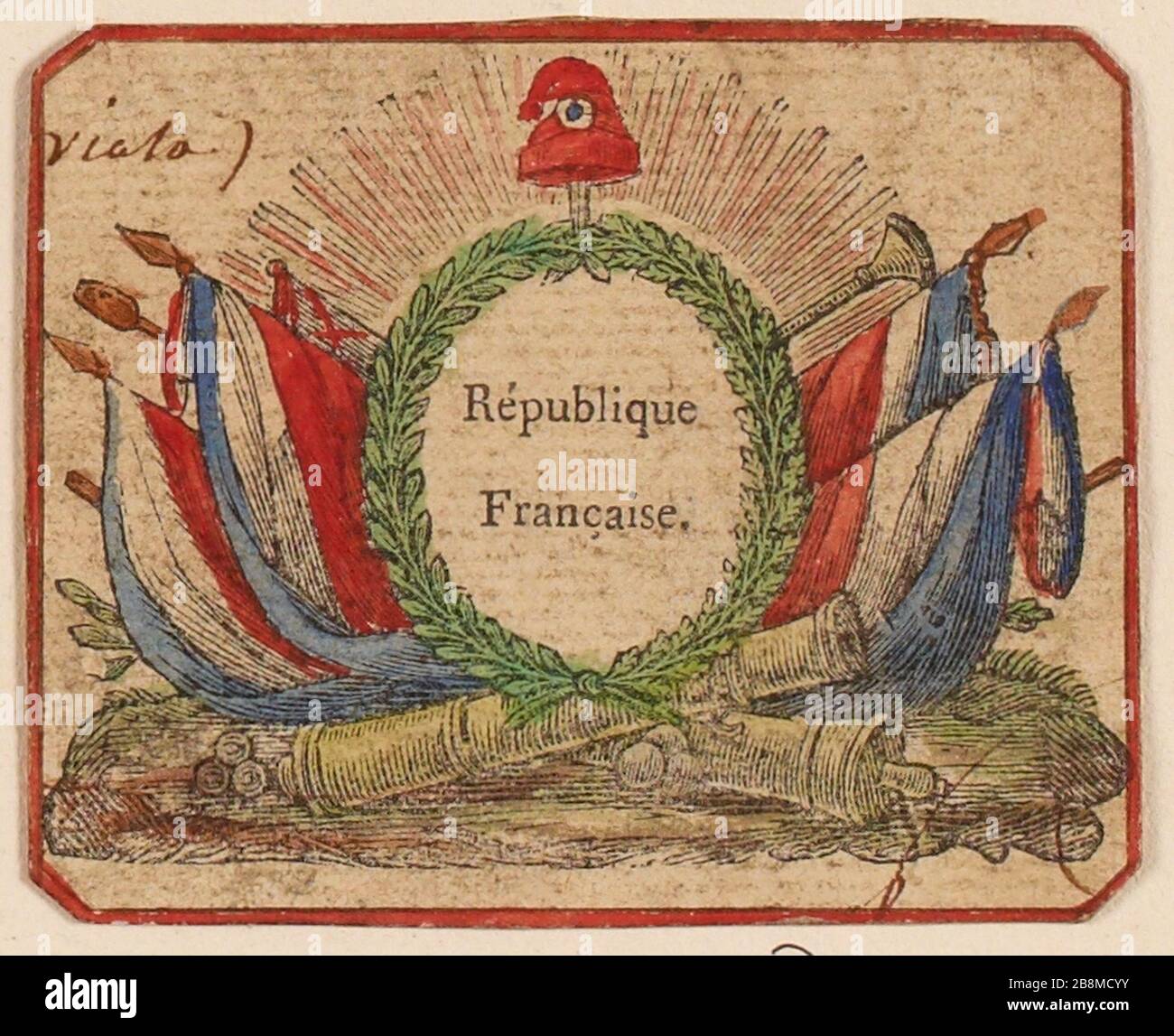 Military Vignette, French Republic (TF Stock Photo - Alamy