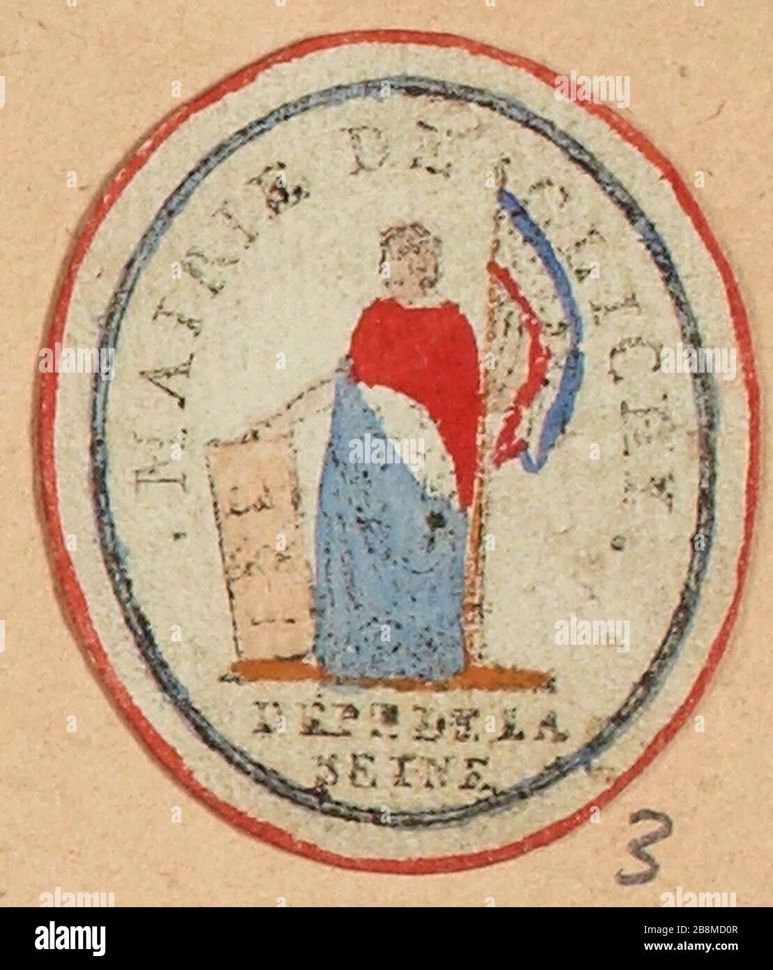 Token, mayor de Clichy (TF Stock Photo - Alamy