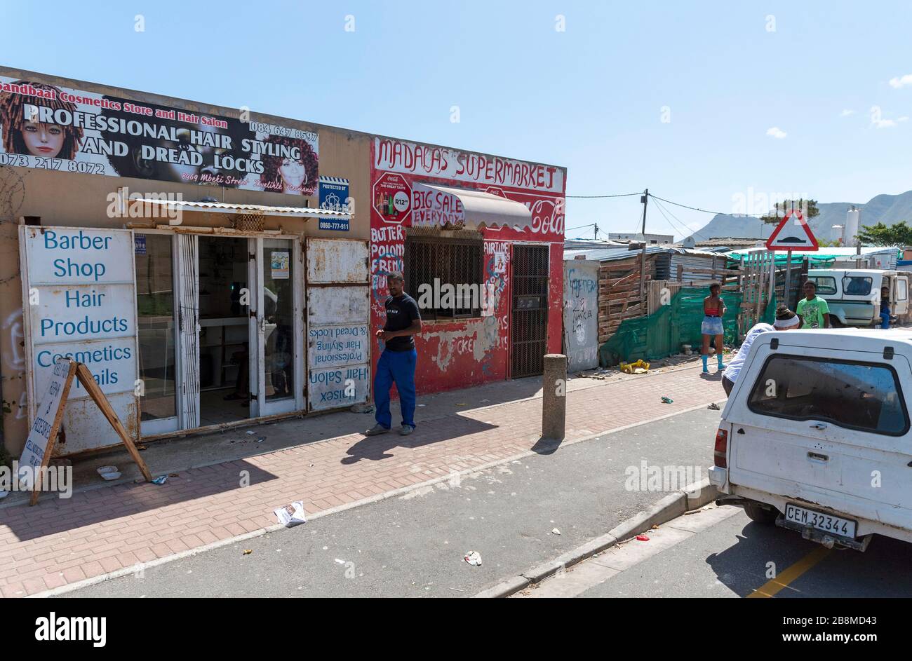 South africa township shop hi-res stock photography and images - Alamy