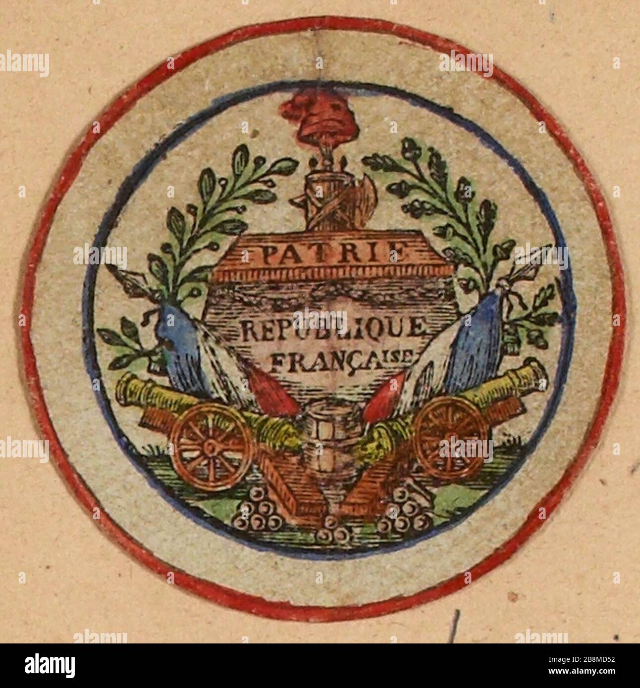 Token, country, French républqiue (TF Stock Photo - Alamy