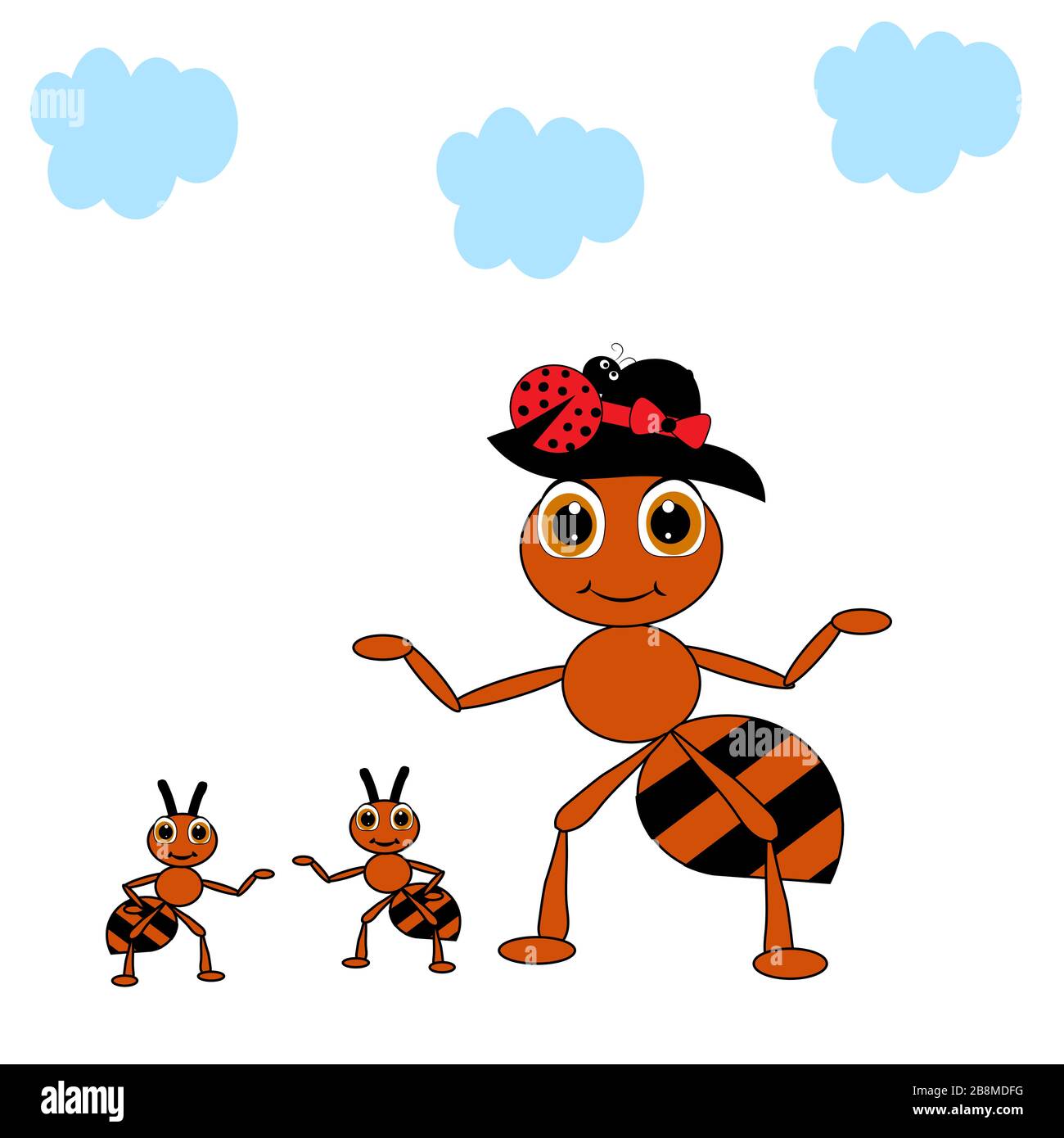 ant cartoon illustration vector Stock Vector Image & Art - Alamy