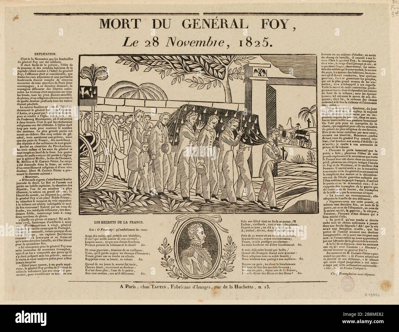 Death of french general hi-res stock photography and images - Alamy