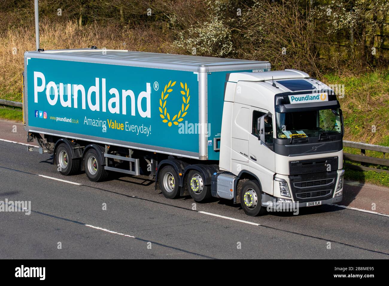 Poundland Haulage delivery trucks, lorry, transportation, truck, cargo ...