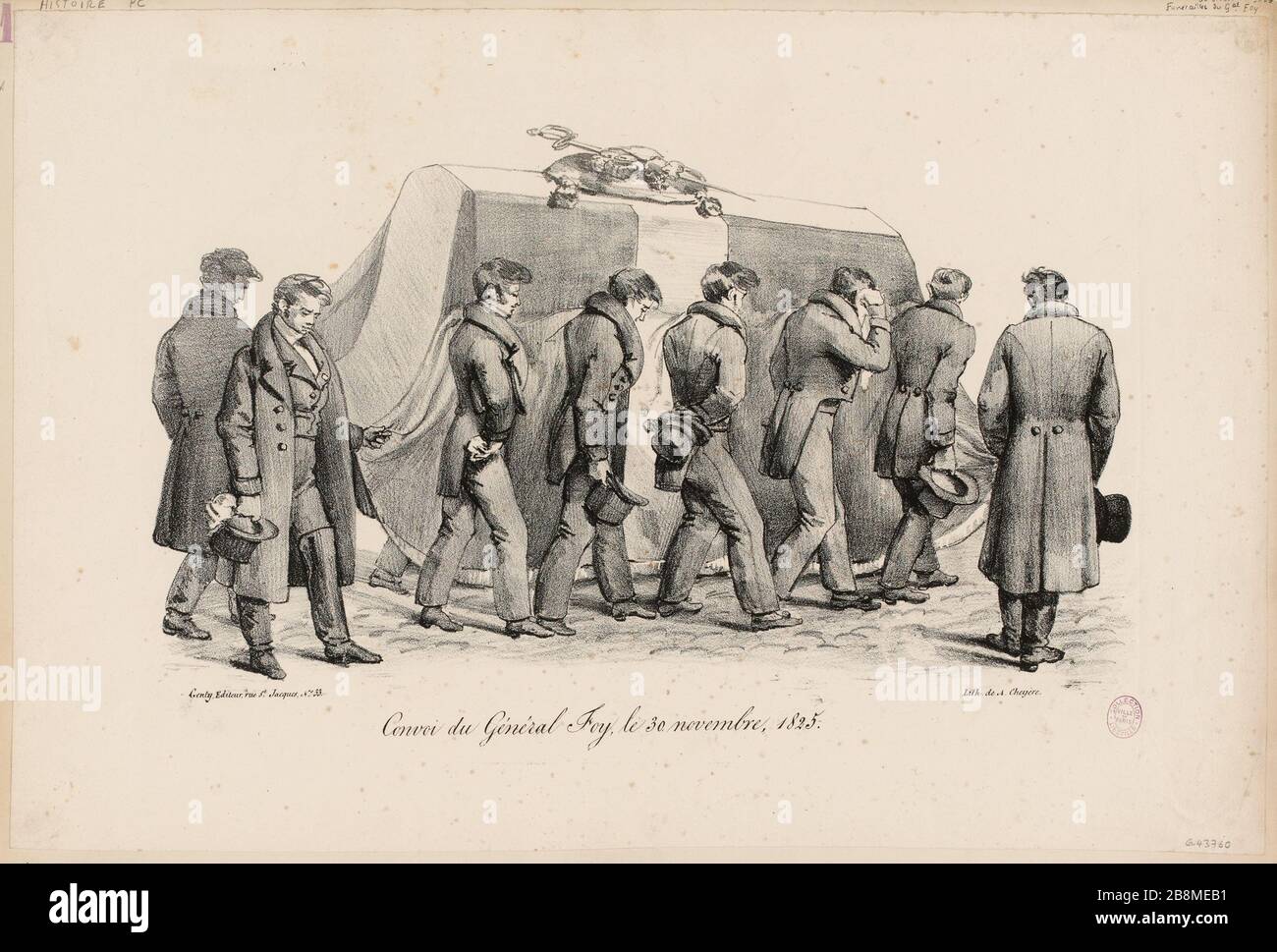 Convoy of General Foy, 30 November 1825. (TI Stock Photo - Alamy