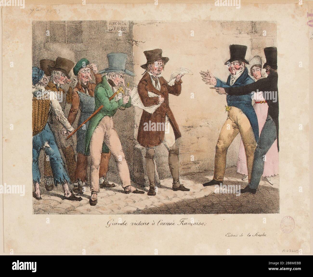 Great victory of the French army (IT Stock Photo - Alamy