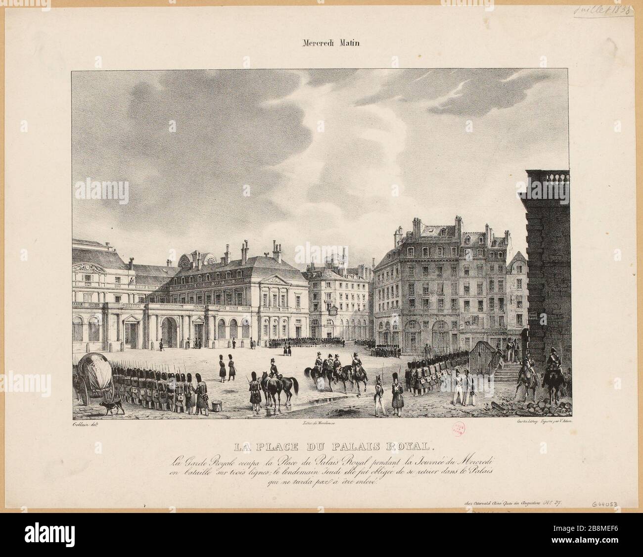 Wednesday morning / Place the Royal Palace. (TI Stock Photo - Alamy