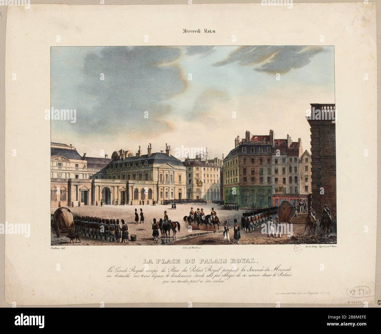 Wednesday morning / Place the Royal Palace. (TI Stock Photo - Alamy