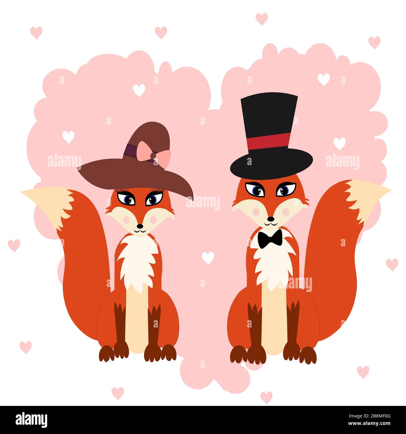 fox cartoon illustration Stock Vector Image & Art - Alamy