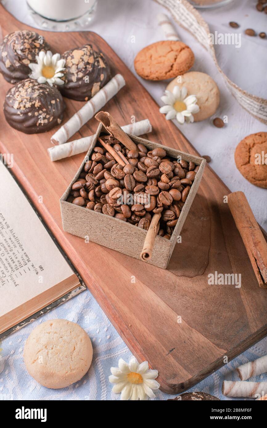 Box chocolate biscuits hi-res stock photography and images - Alamy