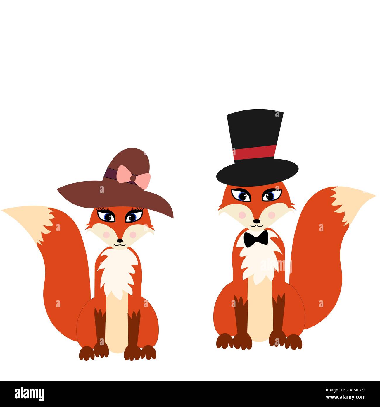 fox cartoon illustration Stock Vector Image & Art - Alamy