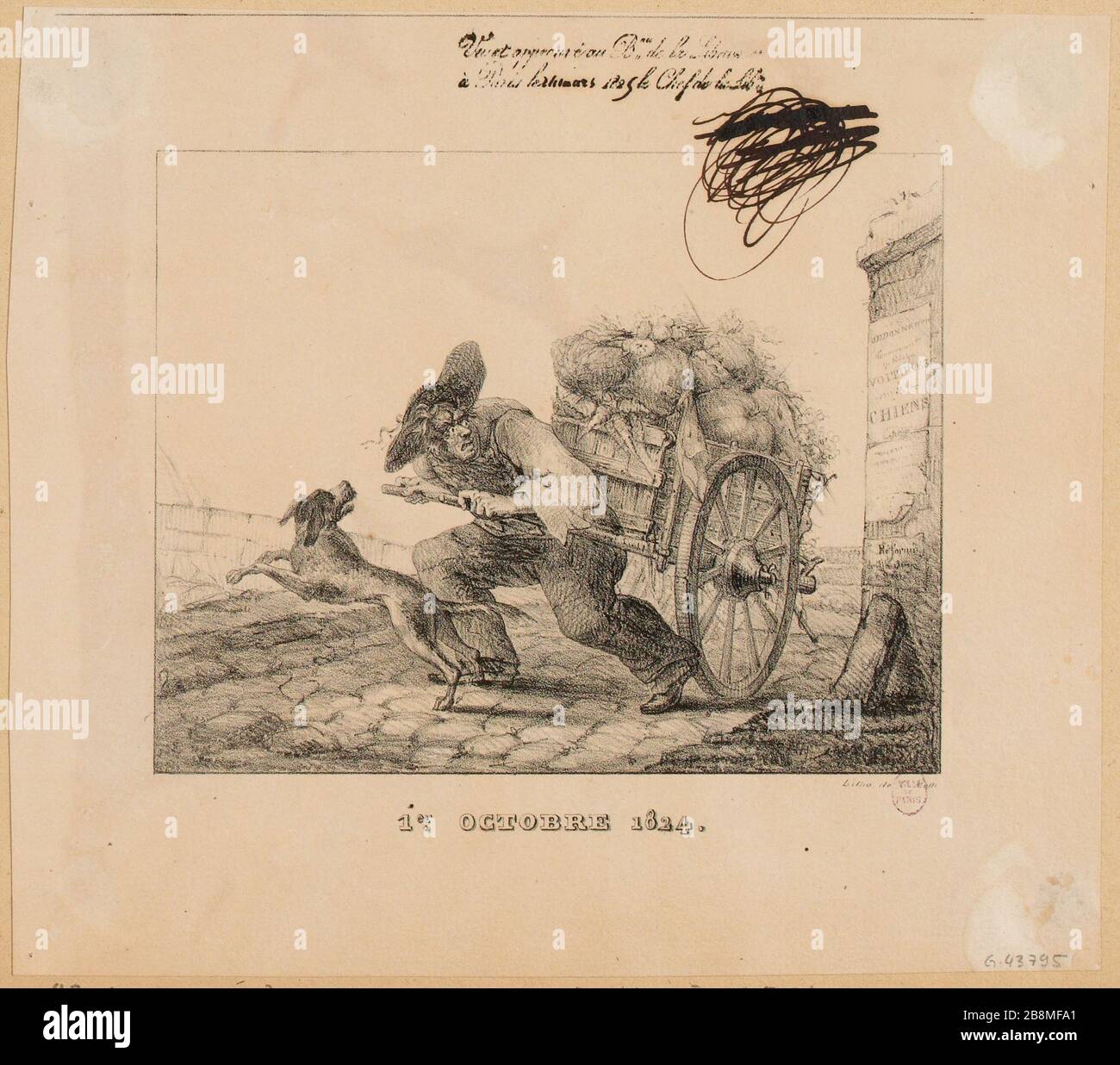 1. October 1824. (TI Stock Photo - Alamy